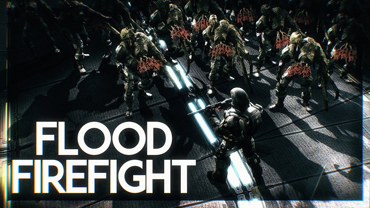 ODST FLOOD FIREFIGHT IS OFFICIALLY HERE AND IT IS GLORIOUS! - YouTube