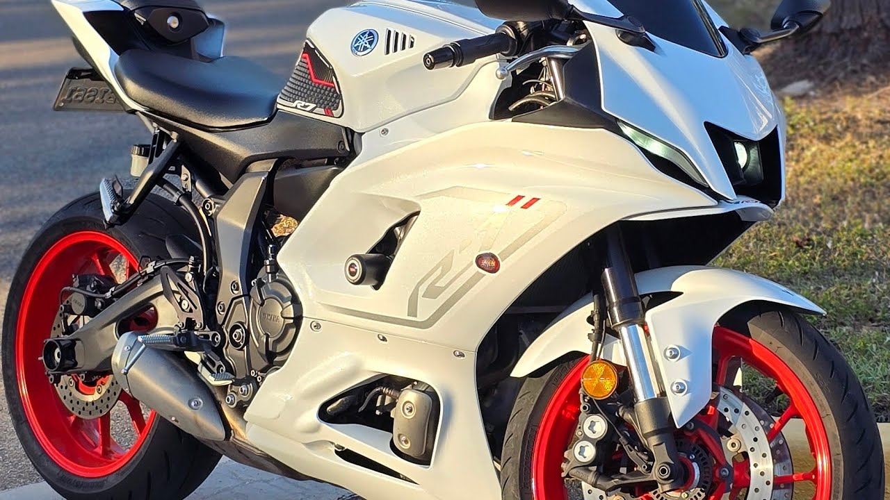 GLAZEDC5 - Yamaha R7 Rear Fender Delete install | Frame Slider Install ...