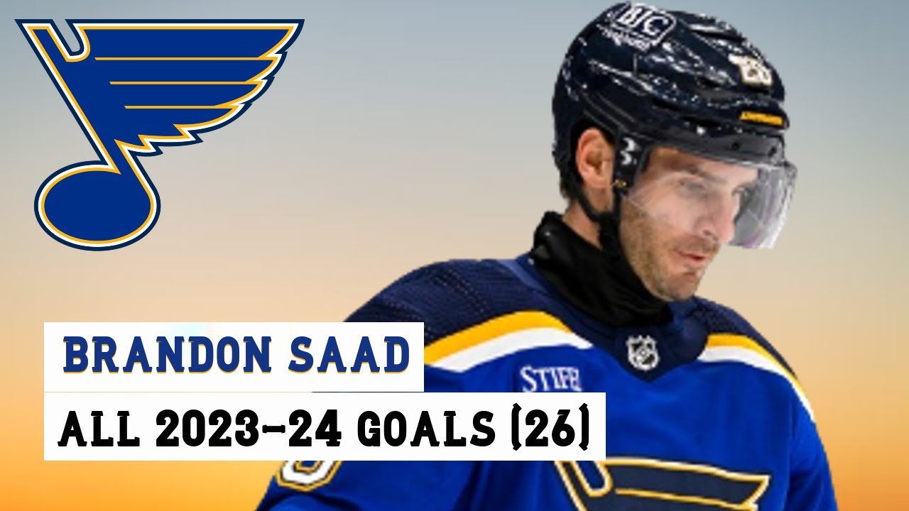 Brandon Saad (#20) All 26 Goals of the 2023-24 NHL Season - YouTube