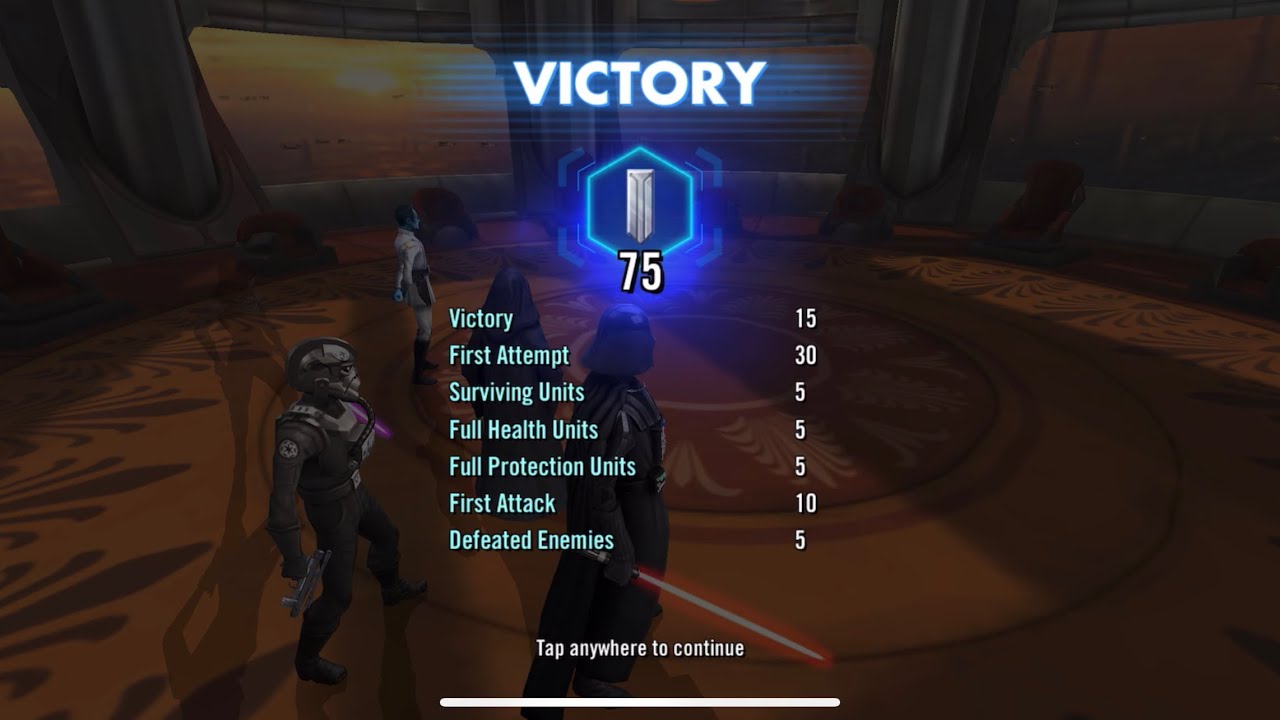 Palpatine Empire vs Bossk Bounty Hunters Counter 5v5 GAC SWGOH - YouTube