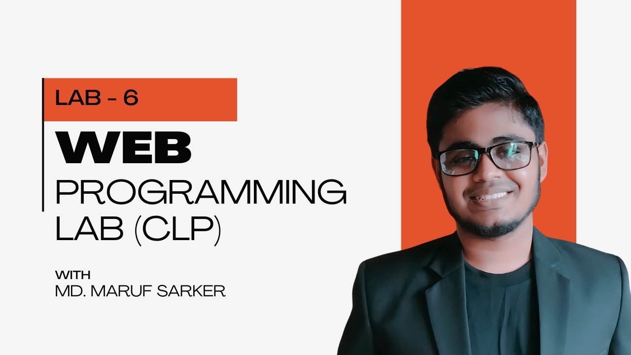 Web Programming Lab 6 (JavaScript) | CSE 302 | Green University - YouTube