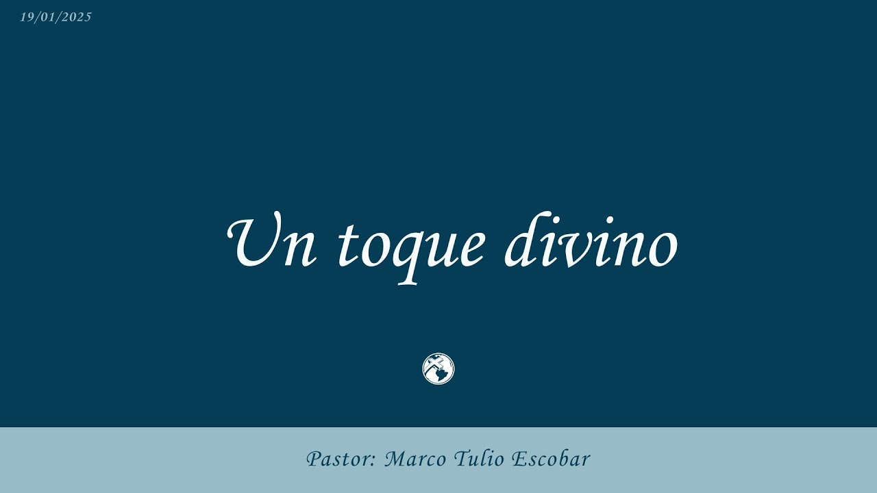 🔴Un toque divino - YouTube