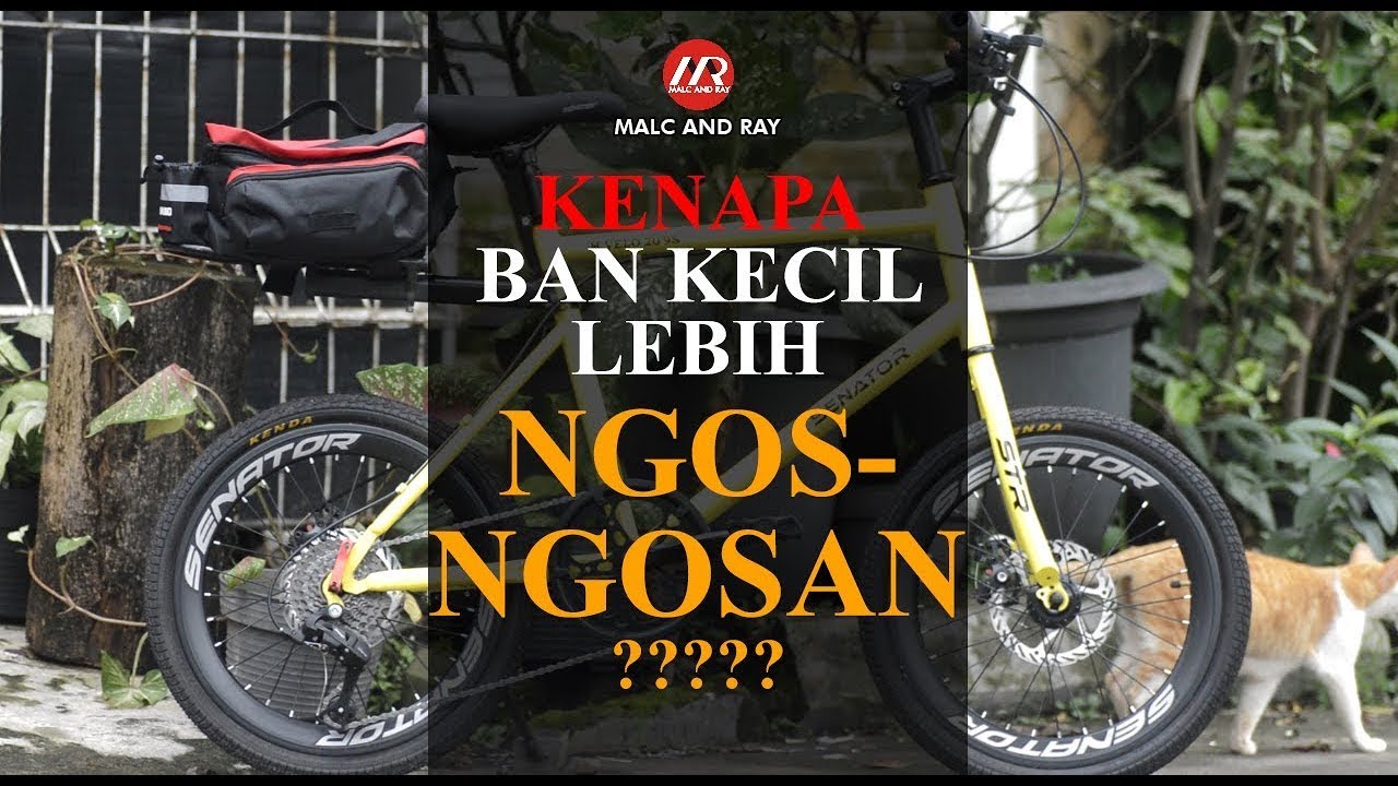 461 Sepeda Ban Kecil Lebih Ngos ngosan - YouTube