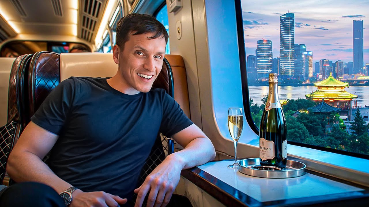 China’s Most Expensive Train Ticket | Private Suite High-Speed Ride ...