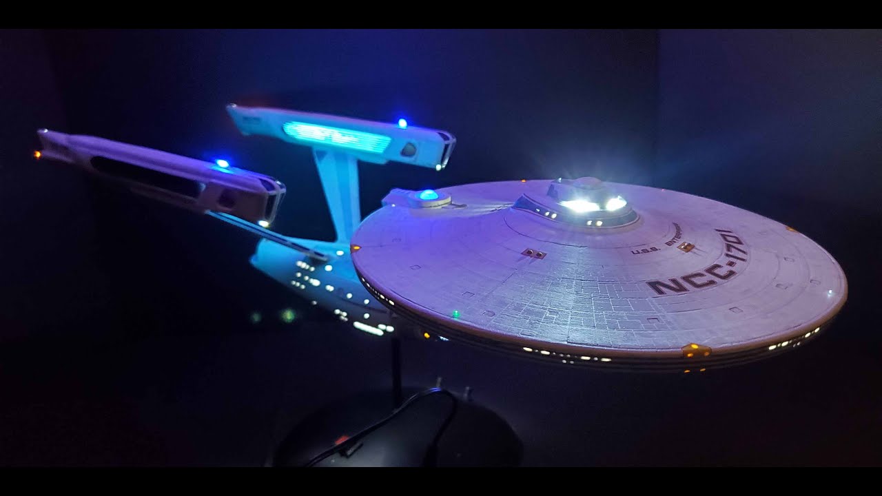 537 Scale Enterprise Refit Build (Part 7) - YouTube