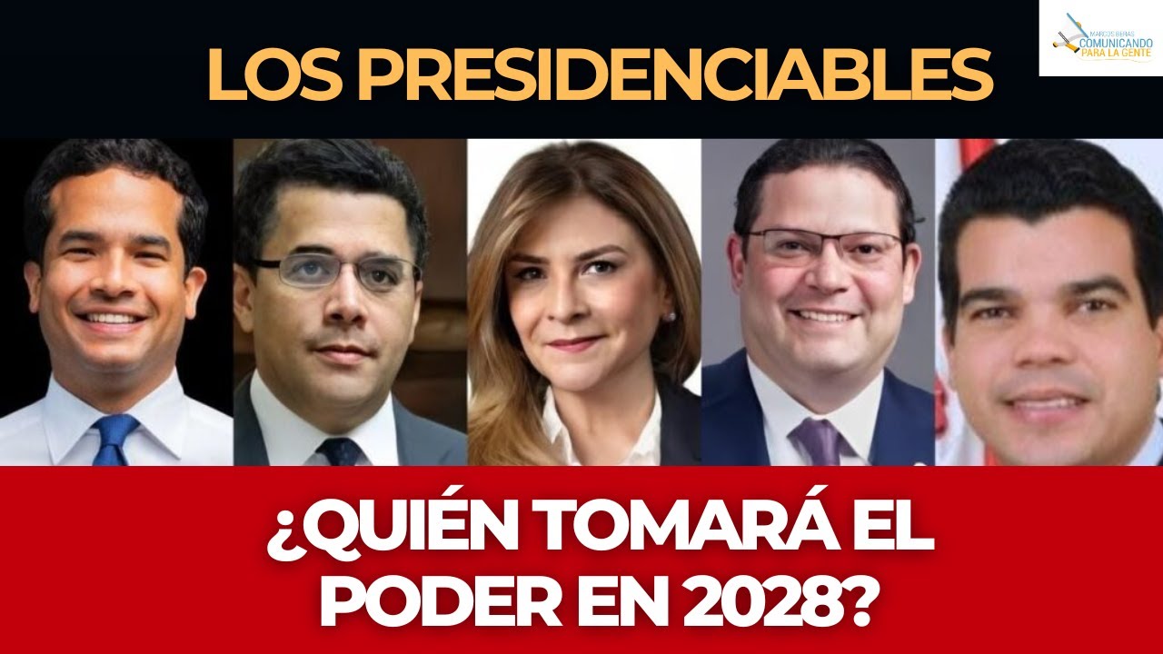 Candidatos Presidenciales de República Dominicana: ¿Quién Liderará en ...