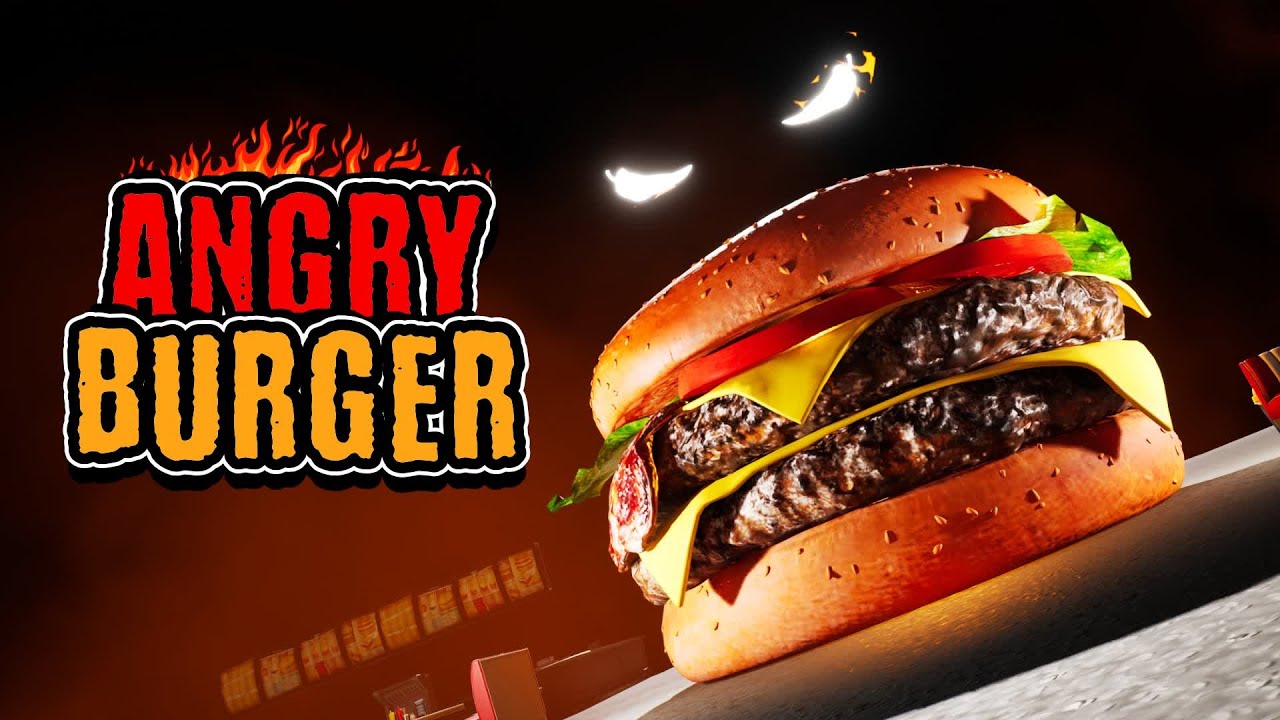 This burger is SCARY!! | Anger Burger game! - YouTube