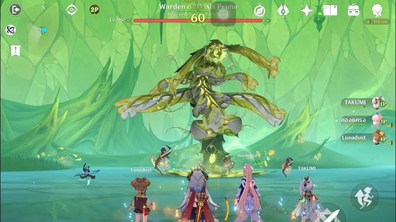 nilou bloom is fun vs warden of oasis prime apep genshin random co-op ...