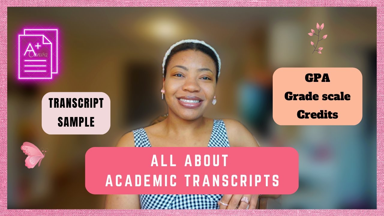 What YOU NEED on your ACADEMIC TRANSCRIPT for INTERNATIONAL STUDENTS ...