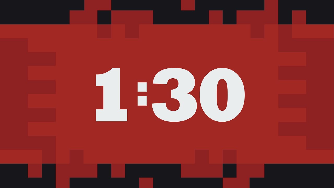 1 Minute 30 Second Timer (Basic Red) - YouTube