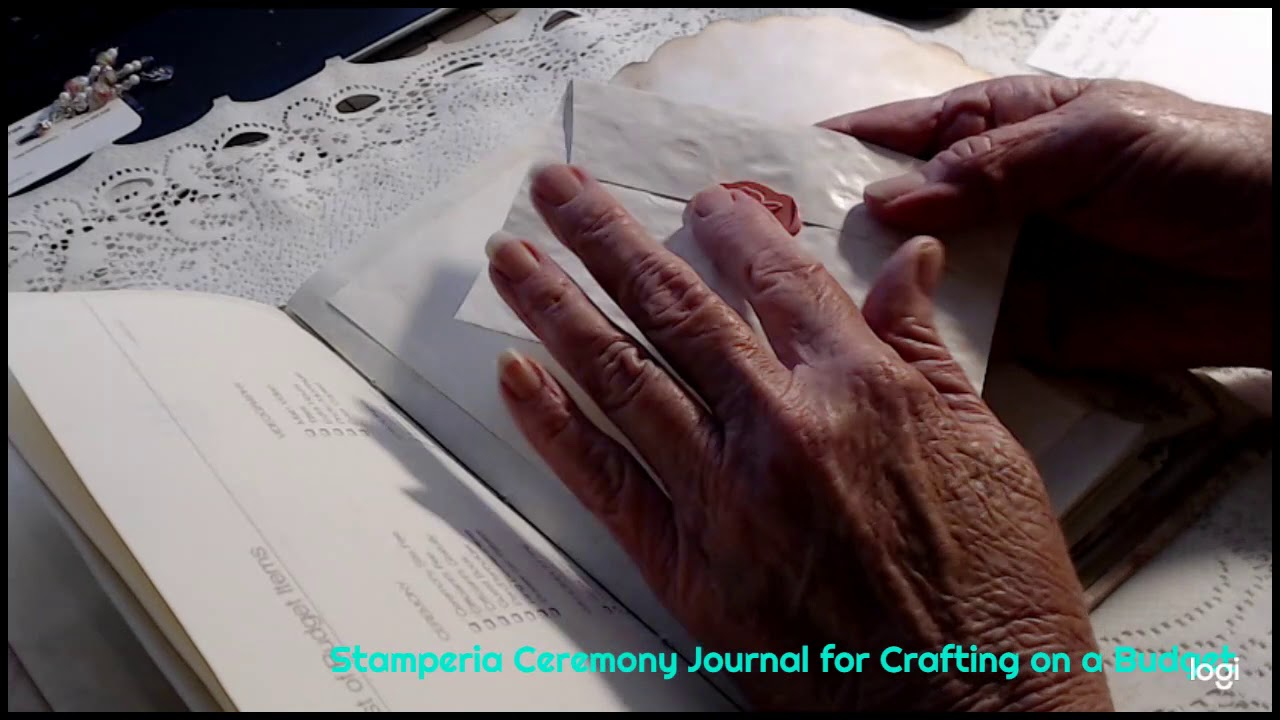 Stamperia Ceremony for Crafting on a Budget - YouTube