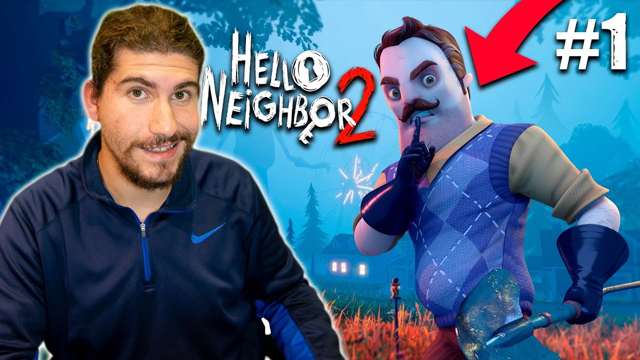 Το μεγάλο μυστικό του γείτονα! | Hello Neighbor 2 Greek - YouTube