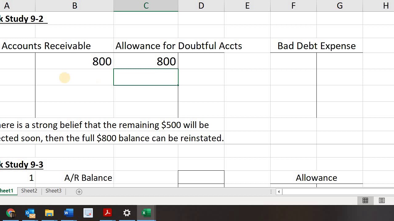 AC 101 Ch 9 Worksheet QS 9-2 Video Solution - YouTube