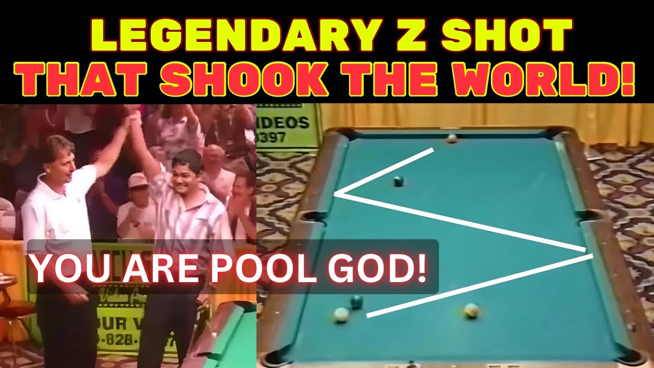 Efren Reyes Best Shot Ever Z Shot | #efrenReyes #9ballclassic # ...