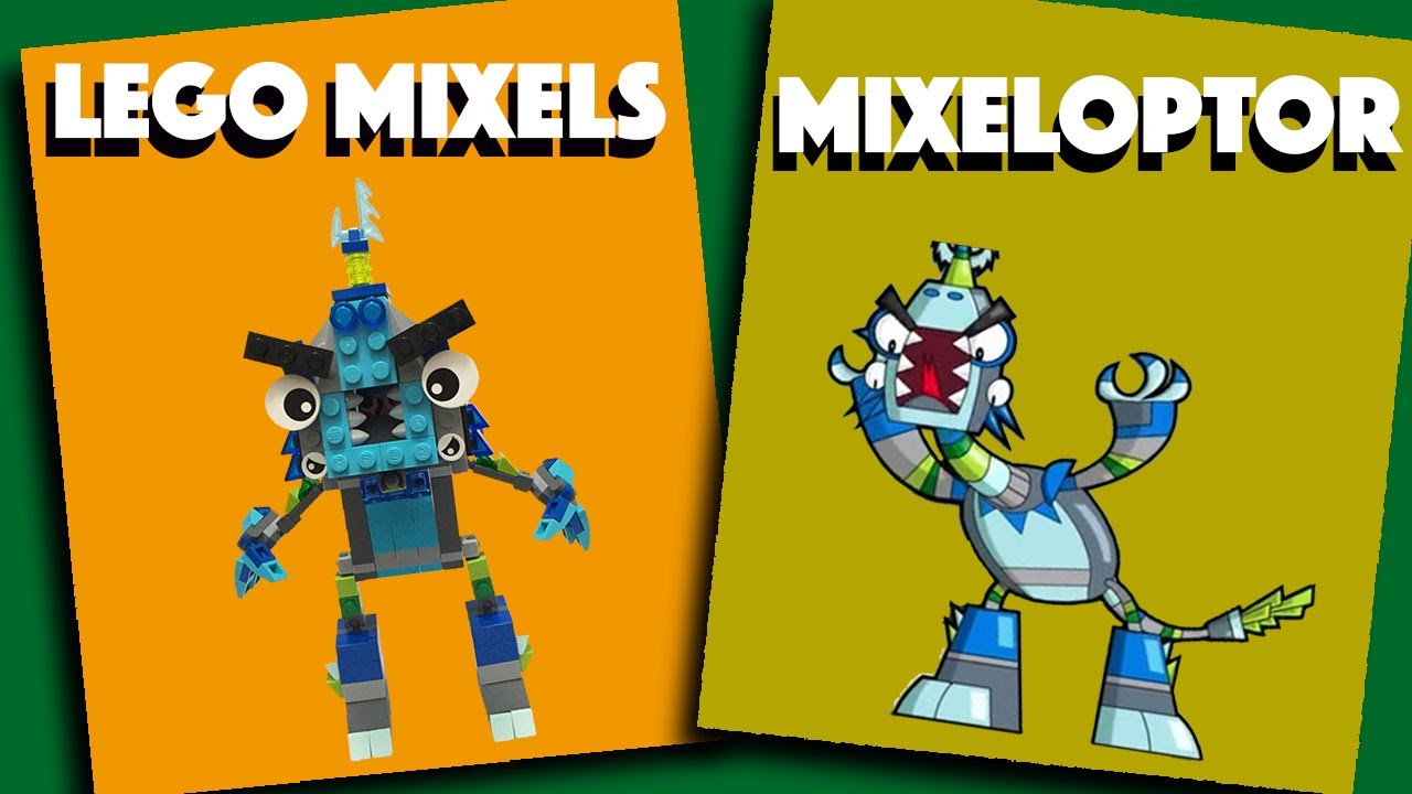 LEGO Mixels - Mixeloptor - Stop Motion Build - YouTube