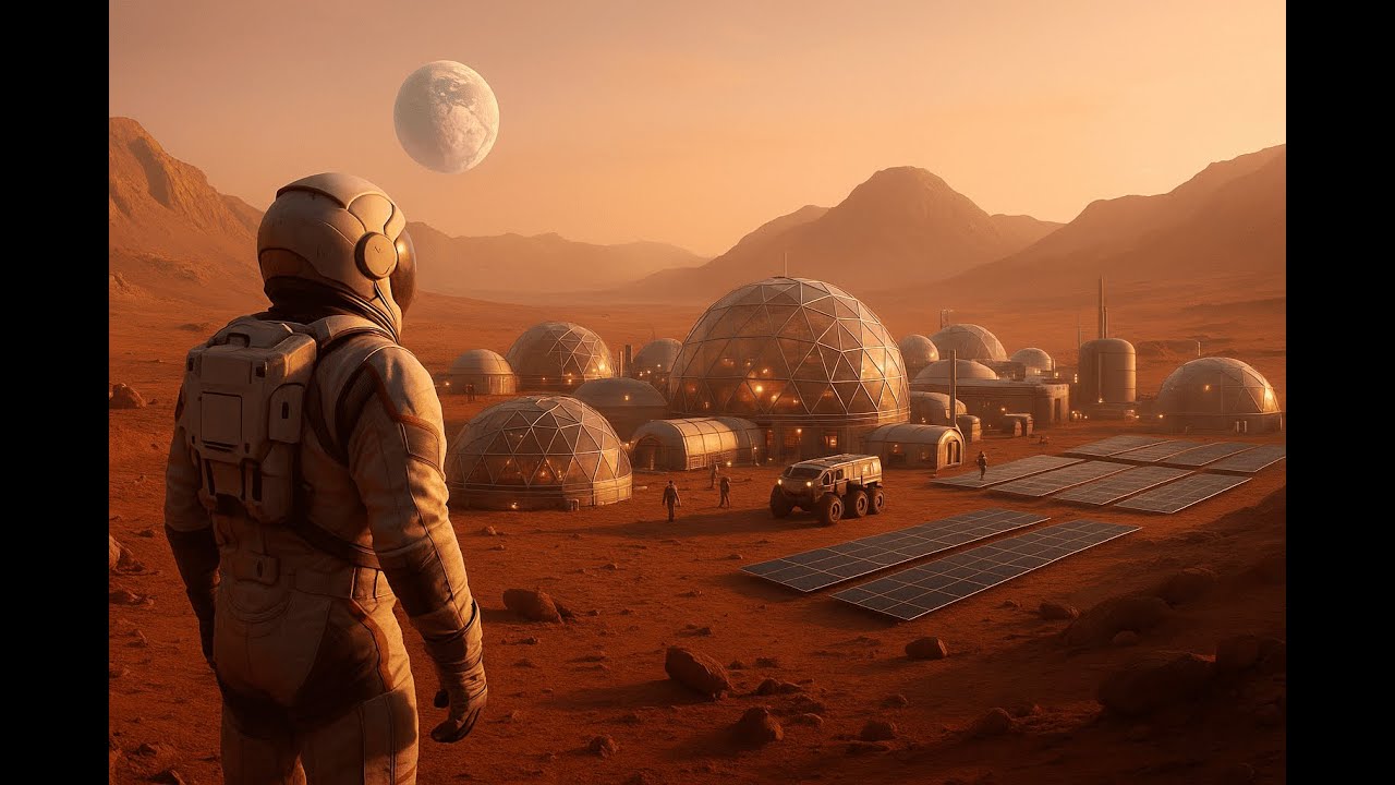 Mars Colony Humanity's New Frontier - YouTube