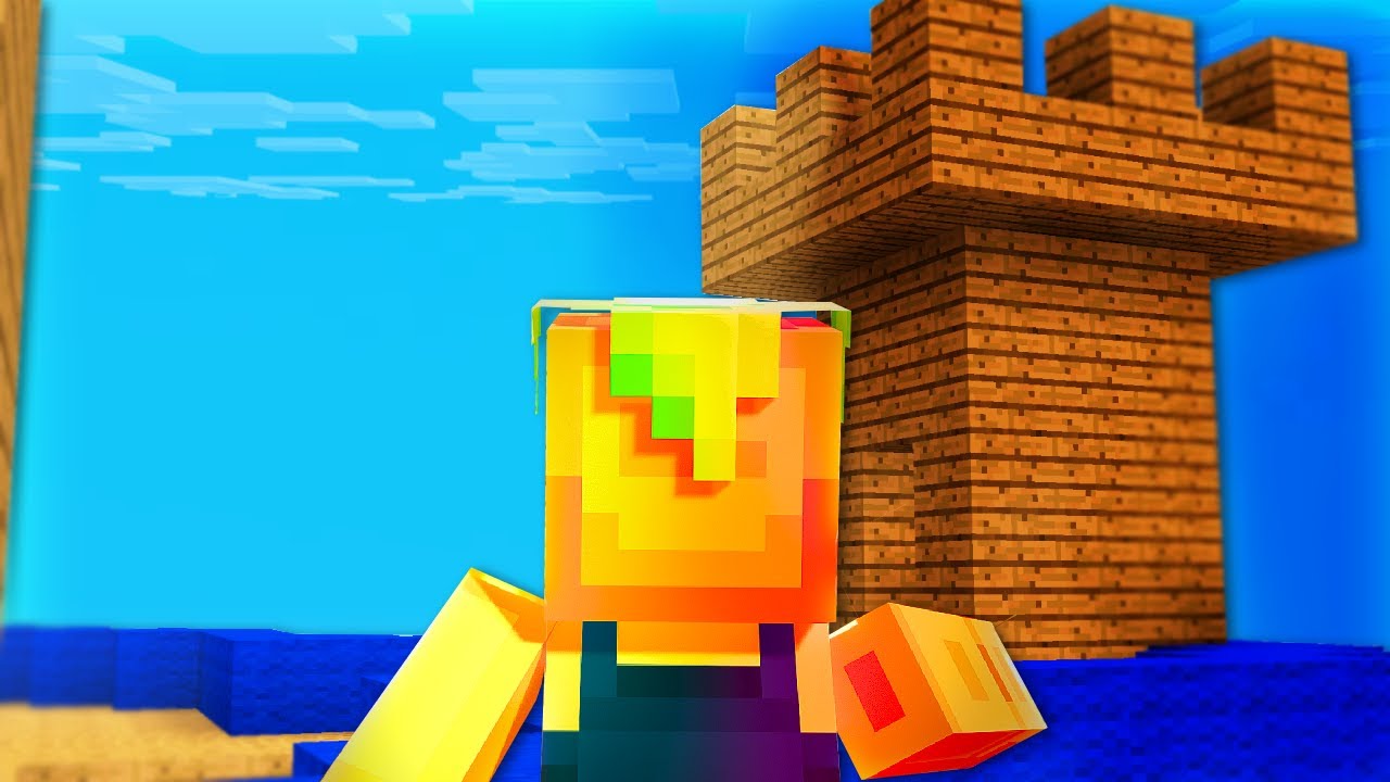 We Built Bedwars BIGGEST Castle.. - YouTube