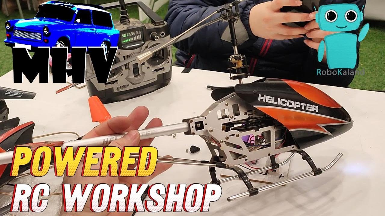 @MHVlogTomi Powered RC workshop - YouTube