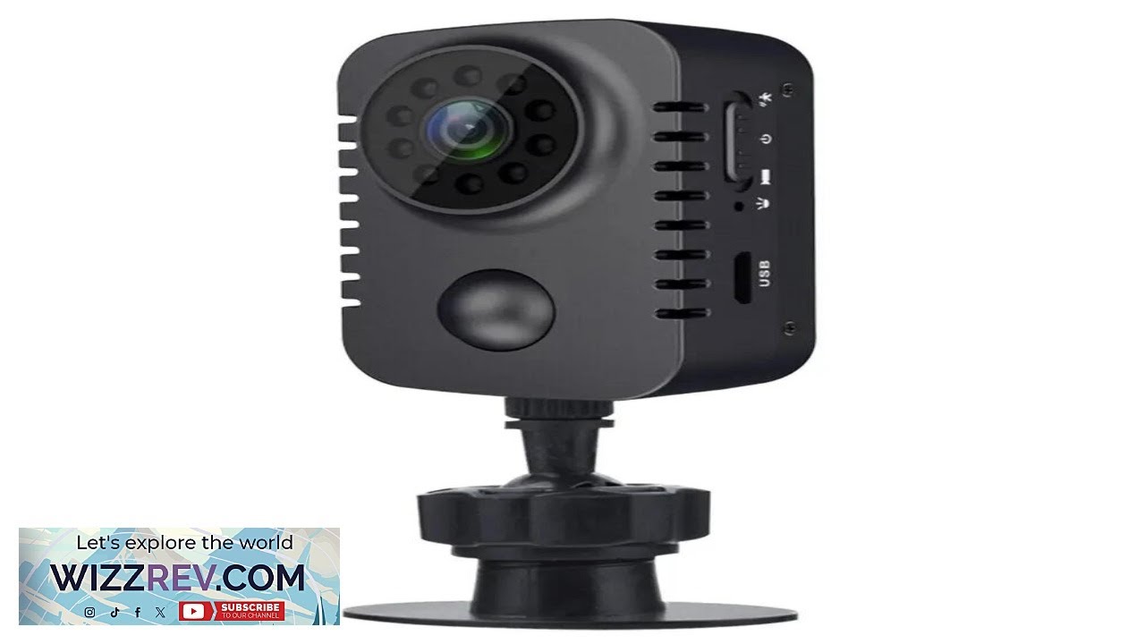 MD29 1080P HD Mini Wireless Body Camera Wide Angle Night Vision PIR ...