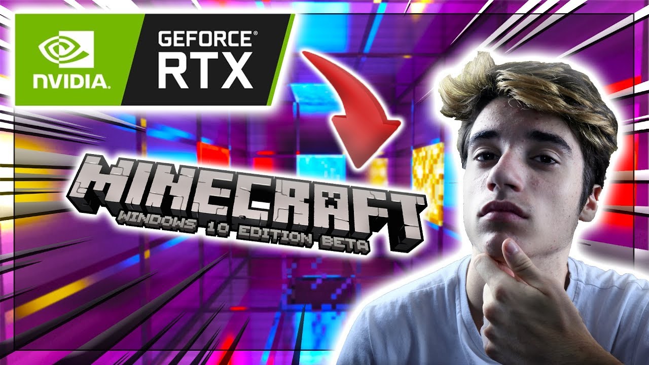 RAY TRACING su MINECRAFT WINDOWS 10 EDITION | NVIDIA RTX *REACTION* 😱 ...