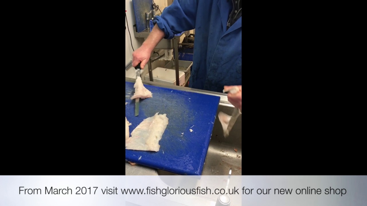 Cutting up your Cod Fillet - YouTube