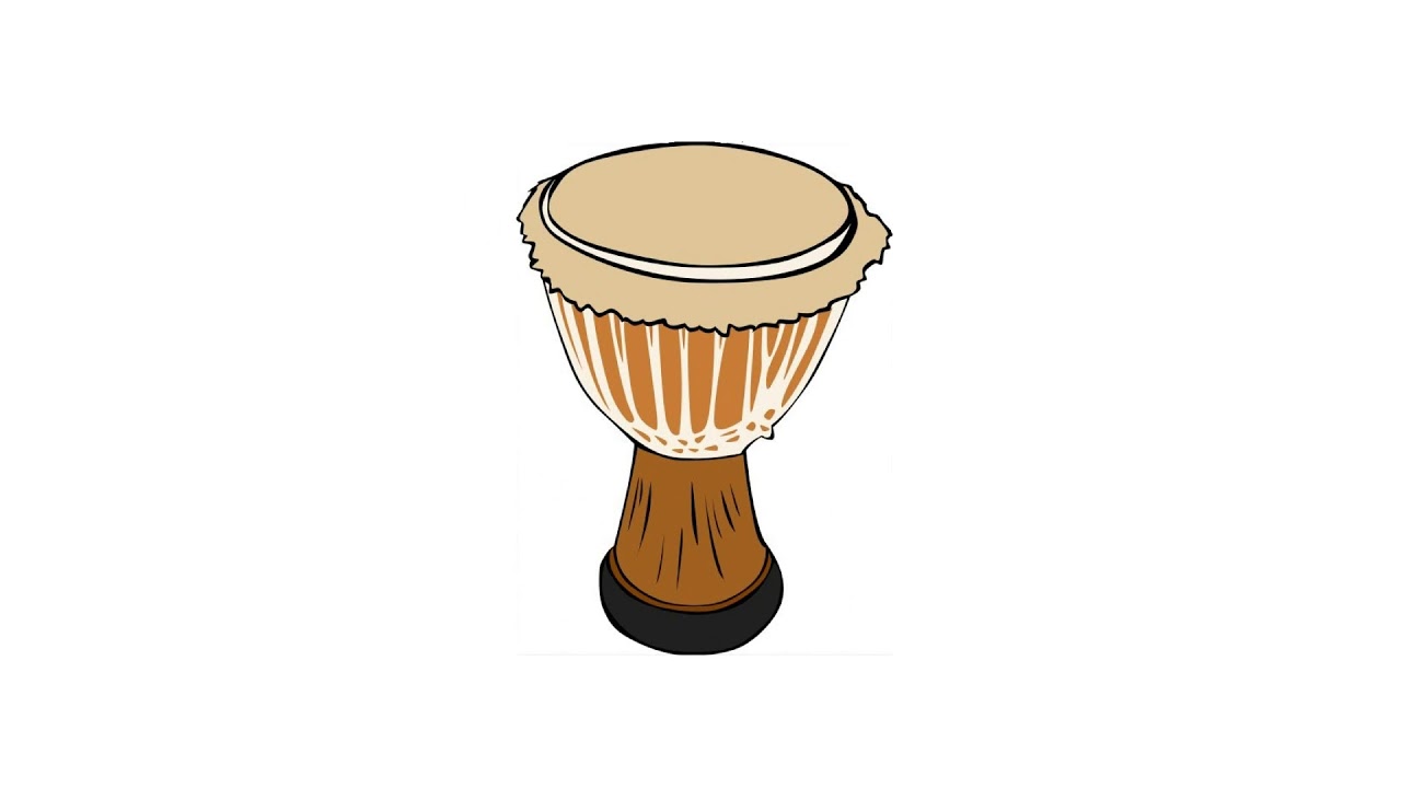 African Drum Animation - YouTube