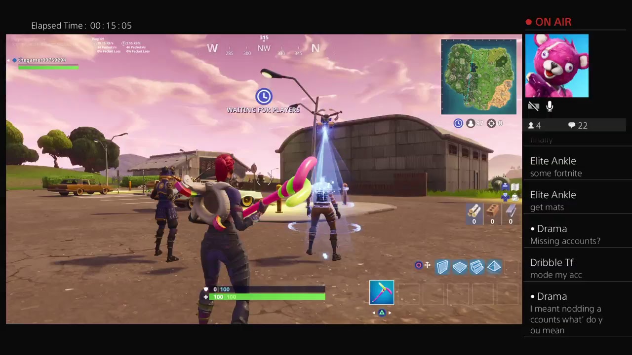 Fortnite Battle Royale | |MODDING FORTNITE ACCOUNTS |BUILDER PRO ON PS4 ...