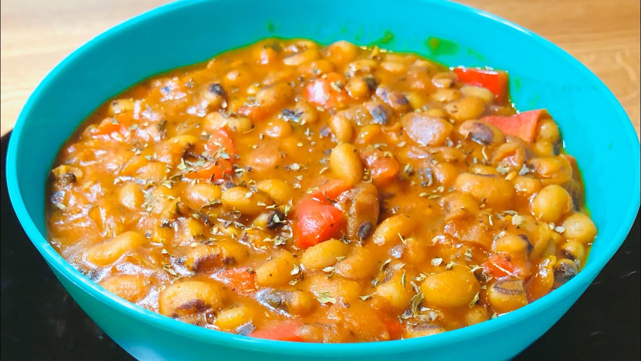 VEGAN BLACK EYED BEANS CURRY RECIPE /Curry Recipe #vegan #recipe # ...