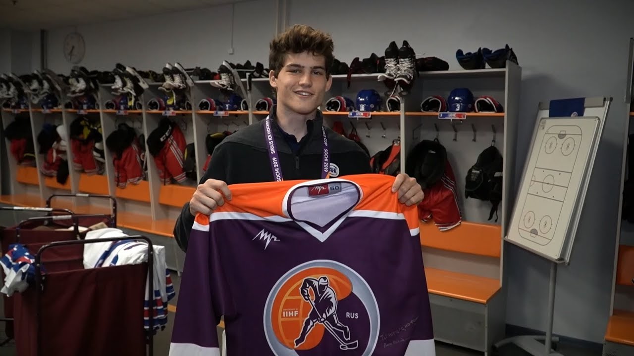 Nick Trela - the cutest player of the Sirius World Cup - YouTube