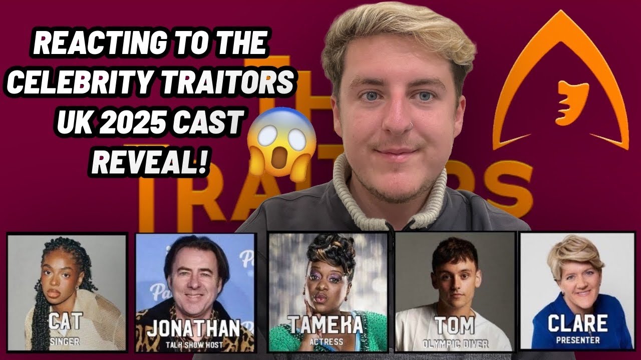 Reacting to the Celebrity Traitors UK 2025 Cast Reveal! - YouTube