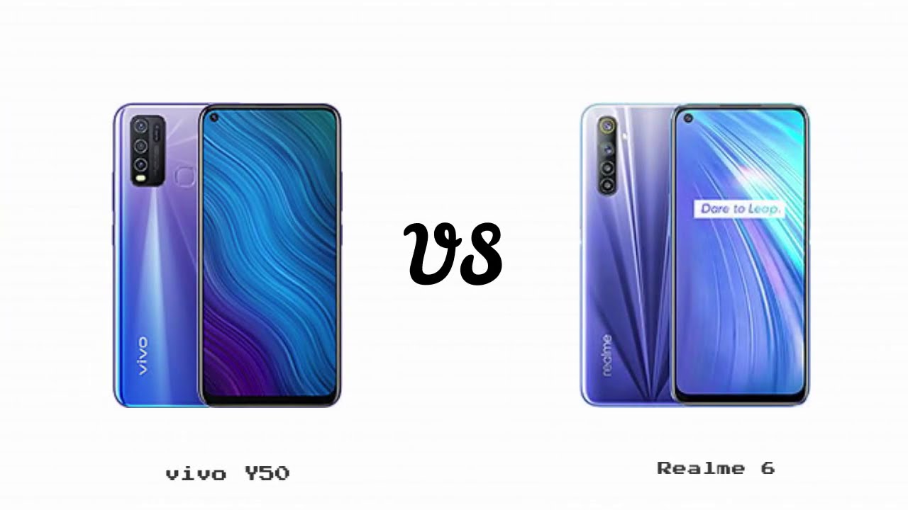 vivo Y50 VS Realme 6 - YouTube