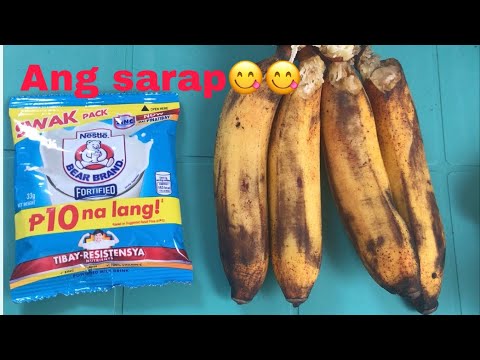 Huwag itapon ang bulok na saging Gawin mo ito para sa iyong meryenda ...