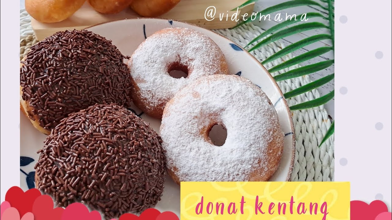 Donat menul anti gagal | Donat kentang bikinnya gampang #donat - YouTube