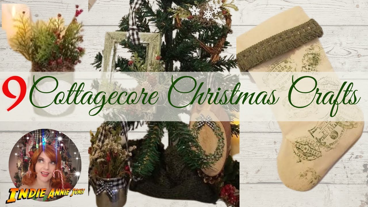 9 Unique Vintage Cottagecore Christmas DIY | Stockings, Ornaments and ...