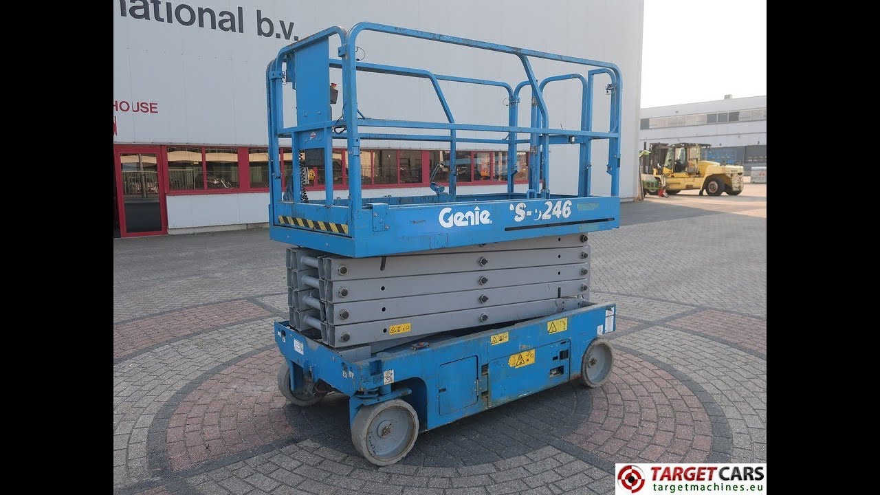 779694 GENIE GS-3246 ELECTRIC GS3246 SCISSOR WORKLIFT 1175CM 2018 GS46D ...