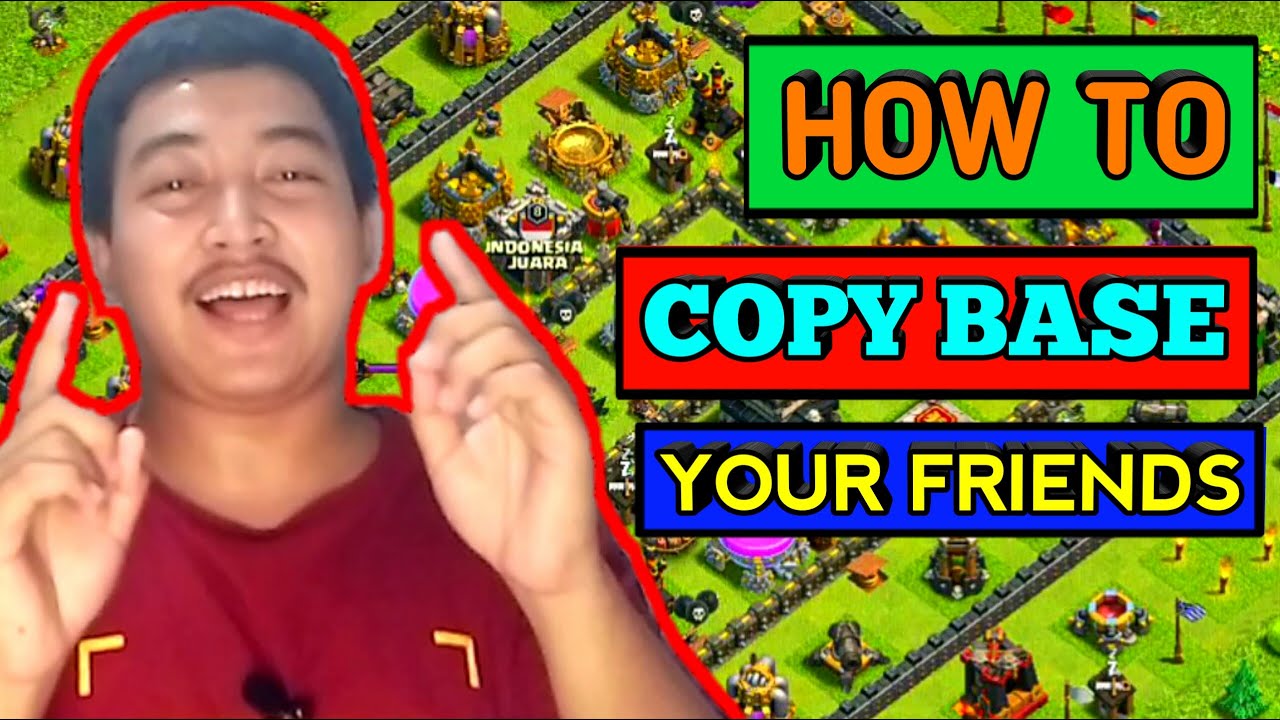 How to copy friends base in coc - here's how - YouTube