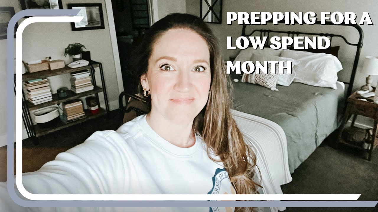 PREPPING FOR A LOW SPEND MONTH | January Pantry Challenge - YouTube