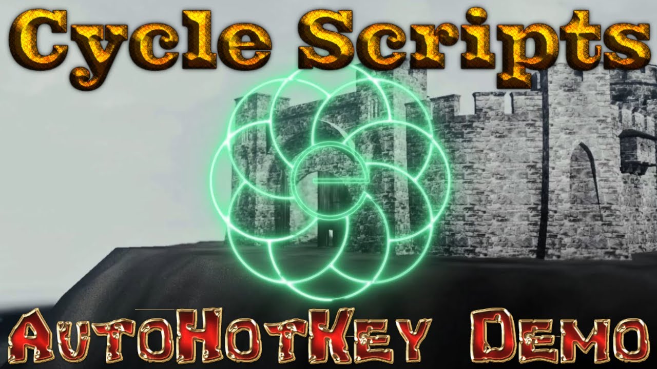 Autohotkey Cycle Script Demo Youtube