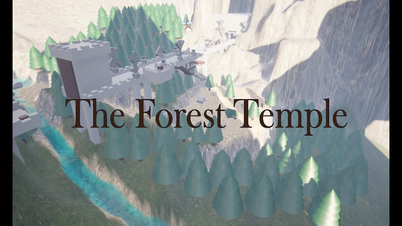 The Forest Temple Walkthrough - YouTube