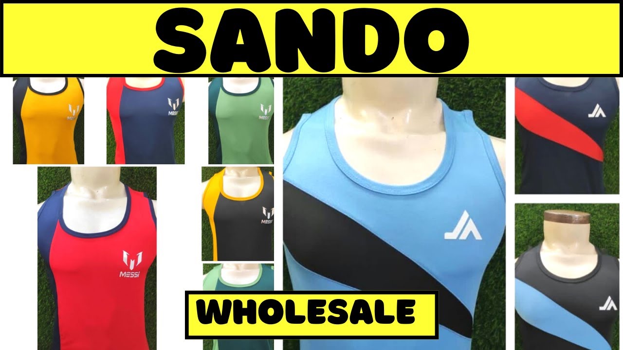 sports sando wholesale | gym sando wholesale | lycra sando - YouTube