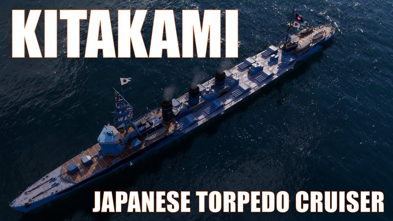 Kitakami IJN Japanese Cruisers World of Warships Wows Preview Guide ...