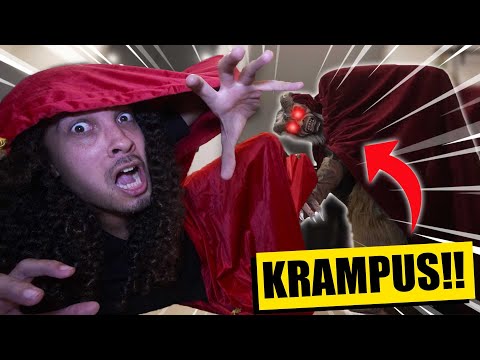 If You Summon KRAMPUS at 3 AM on CHRISTMAS He Will Come For You! (Trapped in his bag of evil toys!!)
