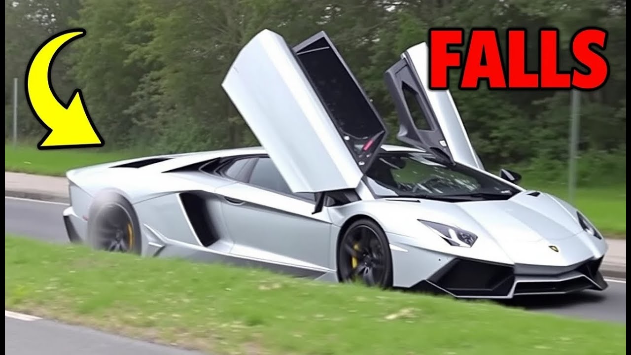 "Expensive Supercar Fails Caught on Camera 😱 | When Luxury Goes Wrong ...