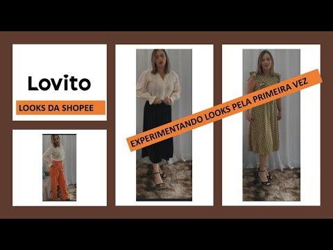 PROVANDO ROUPAS DA SHOPEE DA LOJA LOVITO | ROUPAS MUITO BARATAS | LOOKS DE CULTO | MODA EVANGÉLICA |