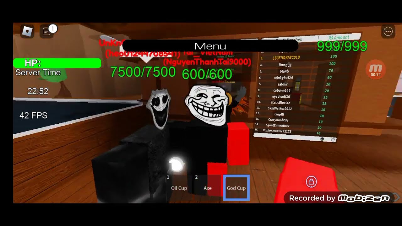 I getting Hacker troll in another trollge game - YouTube