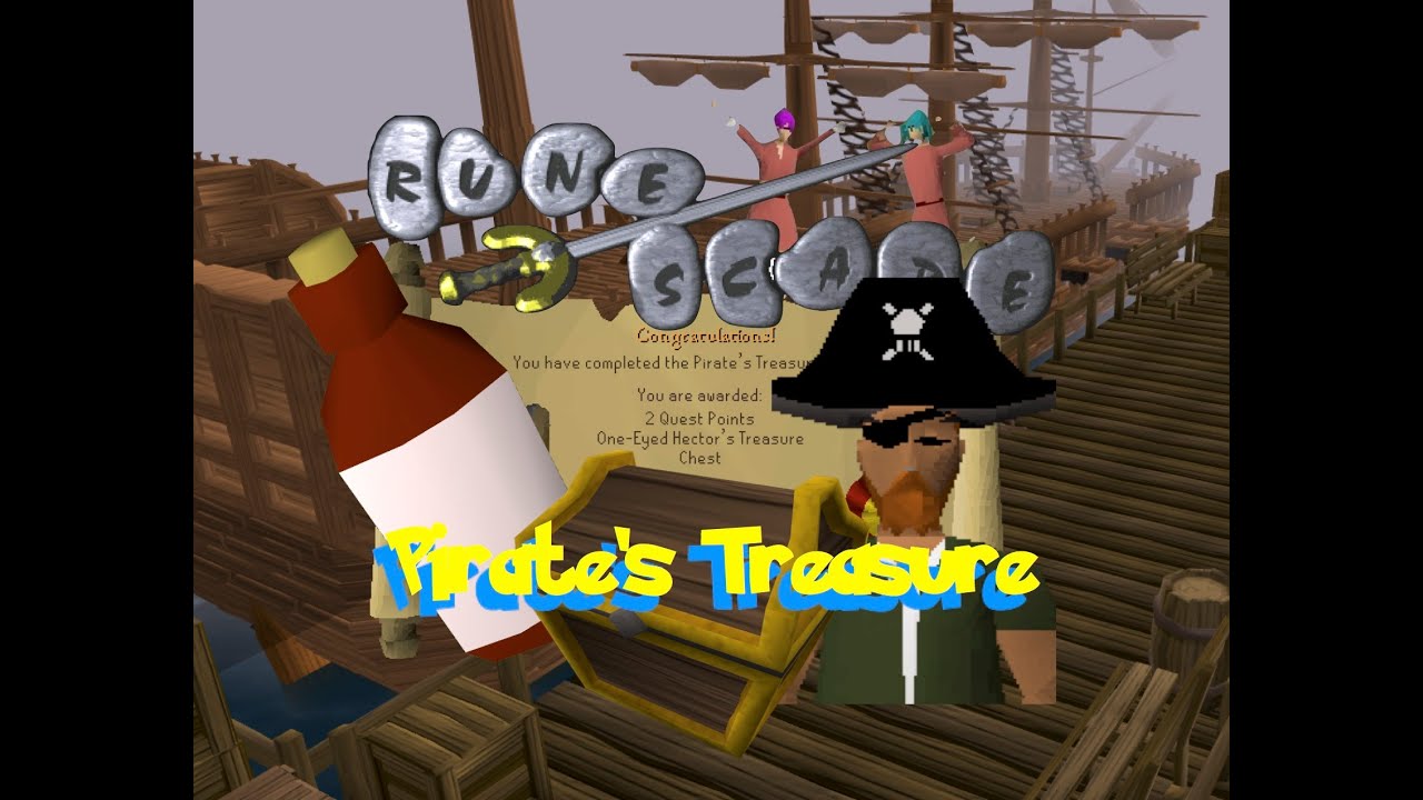 Old School RuneScape Episode #6 — "Pirate's Treasure" - YouTube