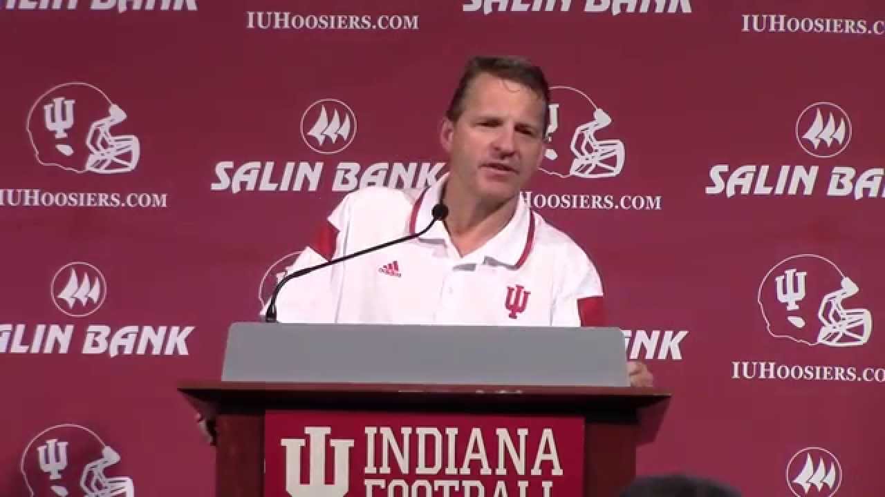Brian Knorr talks IU defense, Michigan State - YouTube