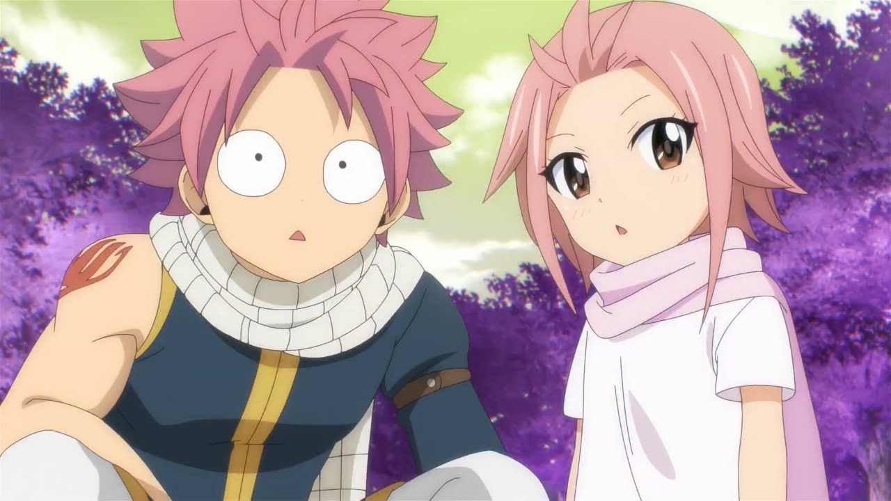 Lucy shocked to find out Edo Lucy and Natsu have a child - Fairy Tail ...