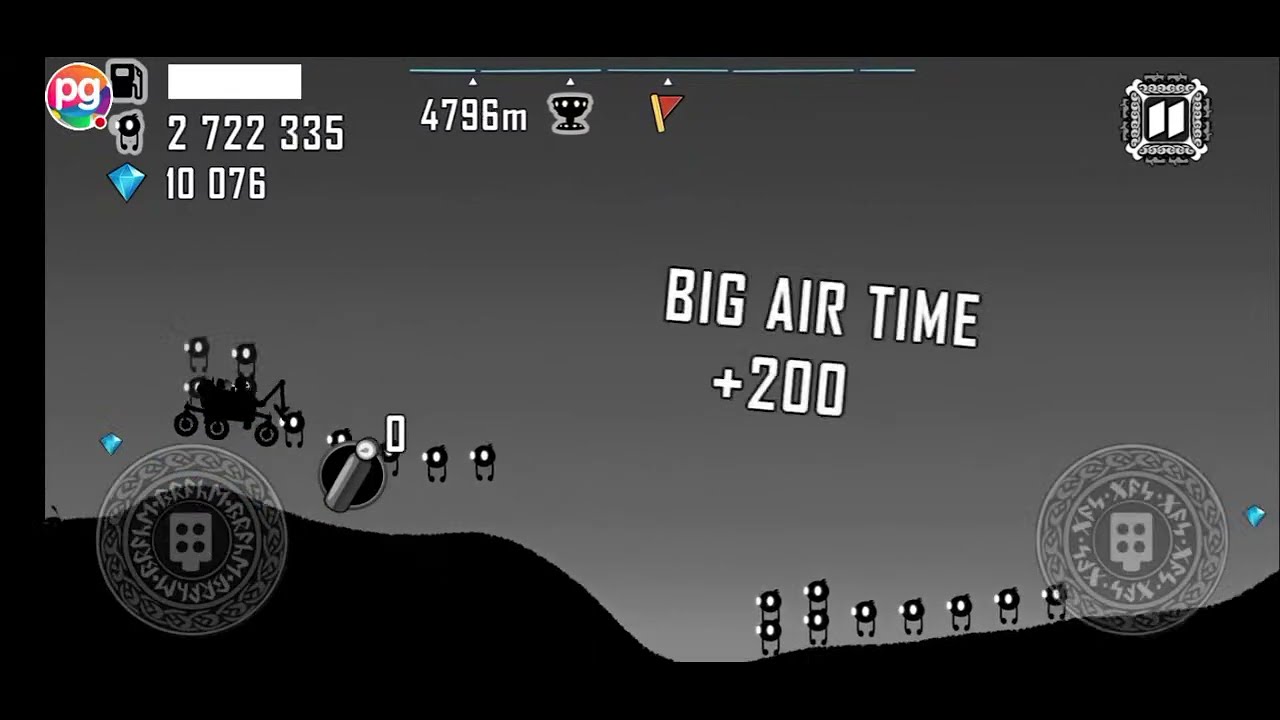 Hill Climb Racing Ragnarok Level Up Live Daily Reach Up Hill - YouTube