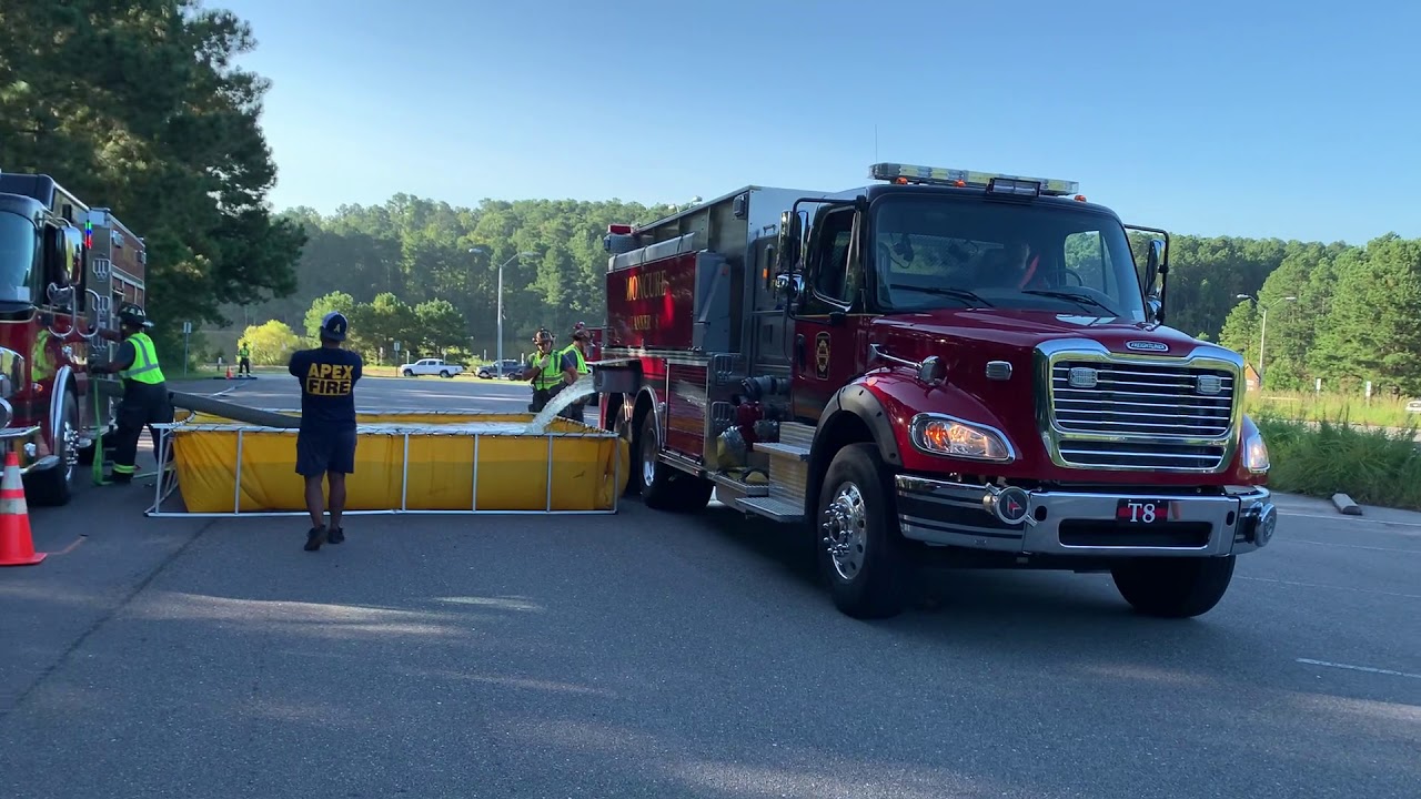 Fire Scene Set-Up - YouTube